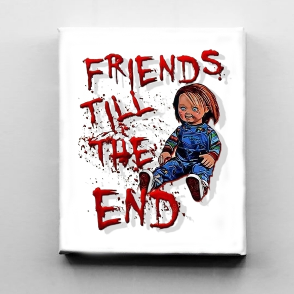 Art | Chucky From Childs Play Canvas Art | Poshmark